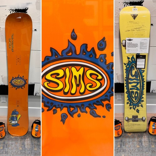 SIMS SNOWBOARD: 2024 NOAH SALANEK 93' NUB REISSUE & Union SIMS SNOWBOARD: 2024 NOAH SALANEK 93' NUB REISSUE & Union