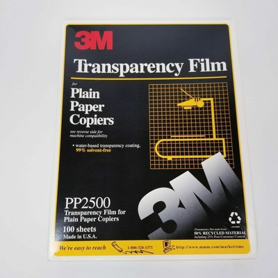 Transparency Film - 3M Transparency Film