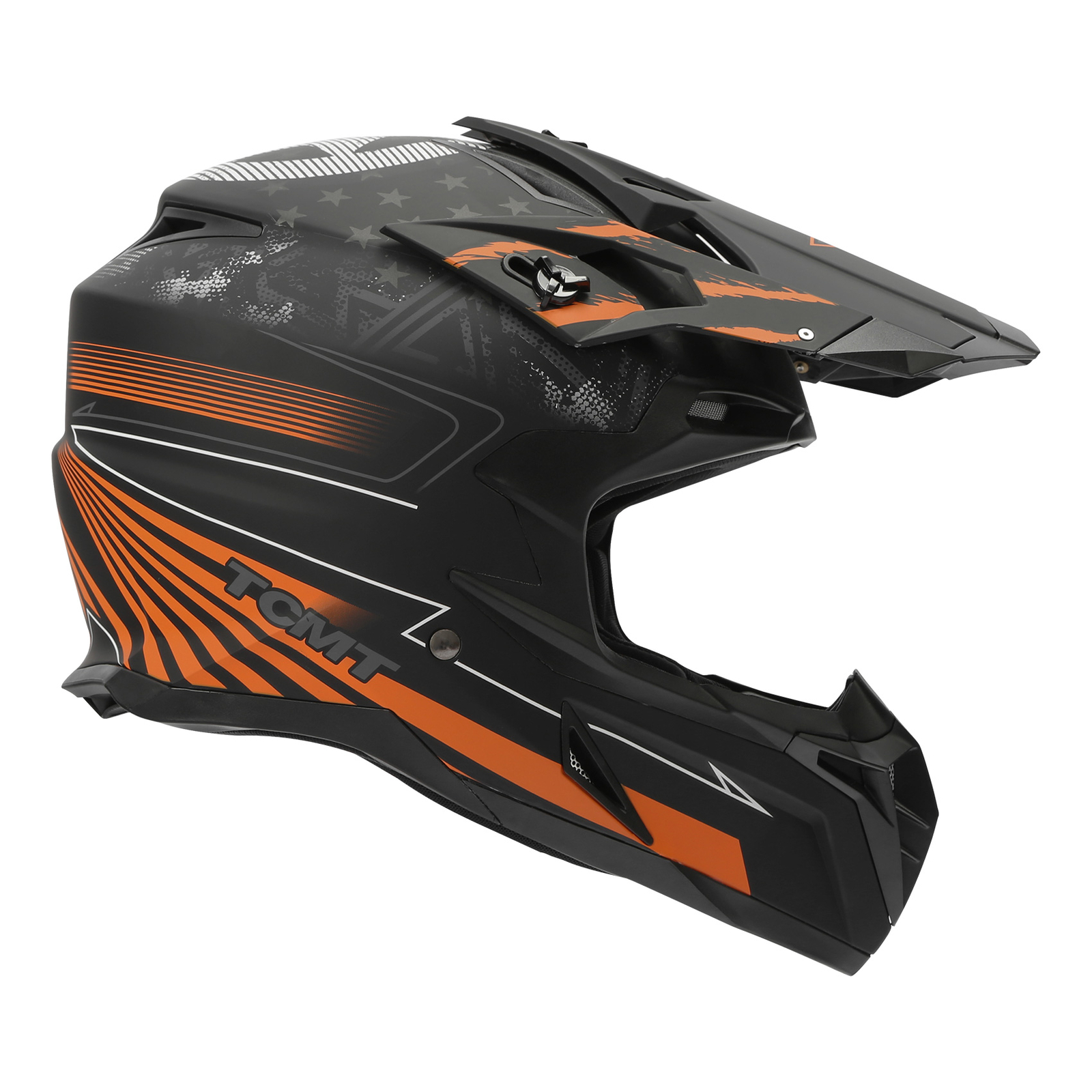 DOT Adult ATV Motocross Dirt Bike Full Face Helmet Motorcycle Offroad M ...