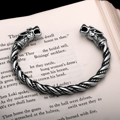 Viking Fashion Bracelets Viking Snake Bracelet/Torc/Torque --- Norse ...