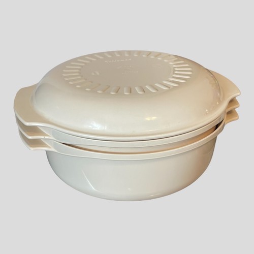3 Piece Tupperware Stack Cooker 1 3/4 qt