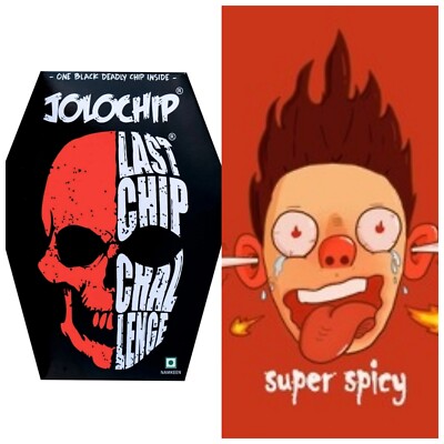jolochip last chip challenge ghost pepper extremely spicy chip 384221266101
