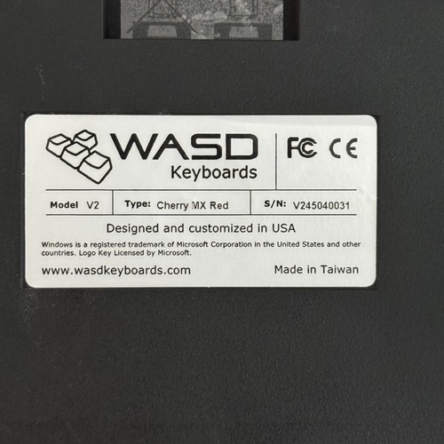 V2 Cherry Mx | Wasd Mechanical Keyboard
