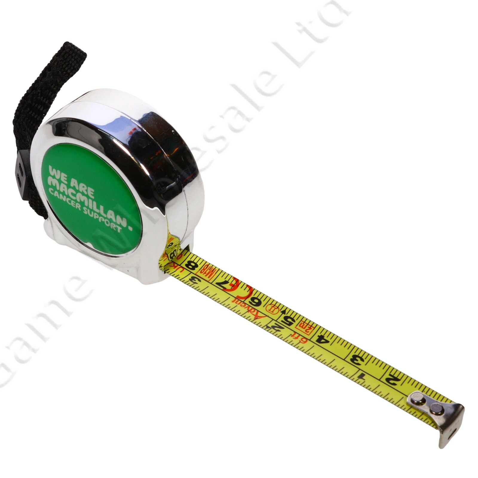Tape Measure 2m 6ft - Compact Pocket Keyring - 10% to Macmillan Cancer ...
