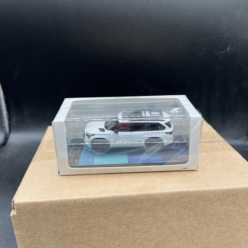 DiecastTalk x Lamley GCD 1:64 Toyota Sequoia TRD PRO Ice Cap White Ltd ...