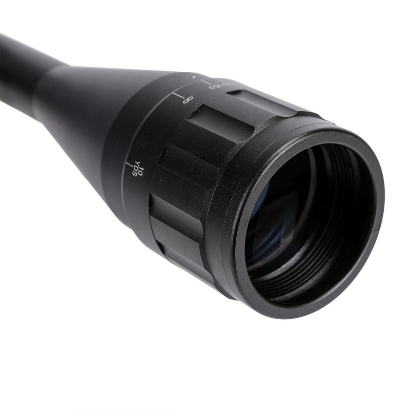 Mil Dot Rifle Scope Pinty 6-24X50 Adjustable Objectives Illuminated Ra ...