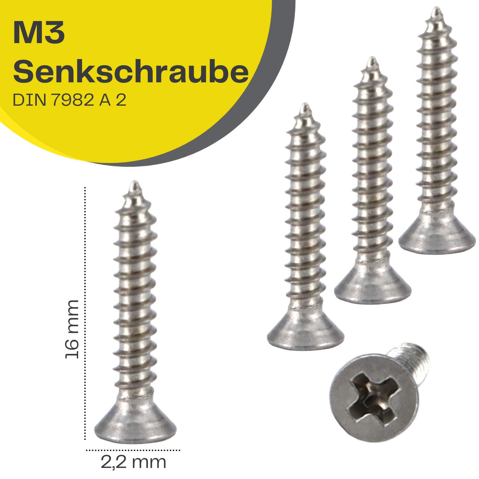 10 Neodym Magnete mit Loch Bohrung Senkung 8 KG Stark 20mm zum ...