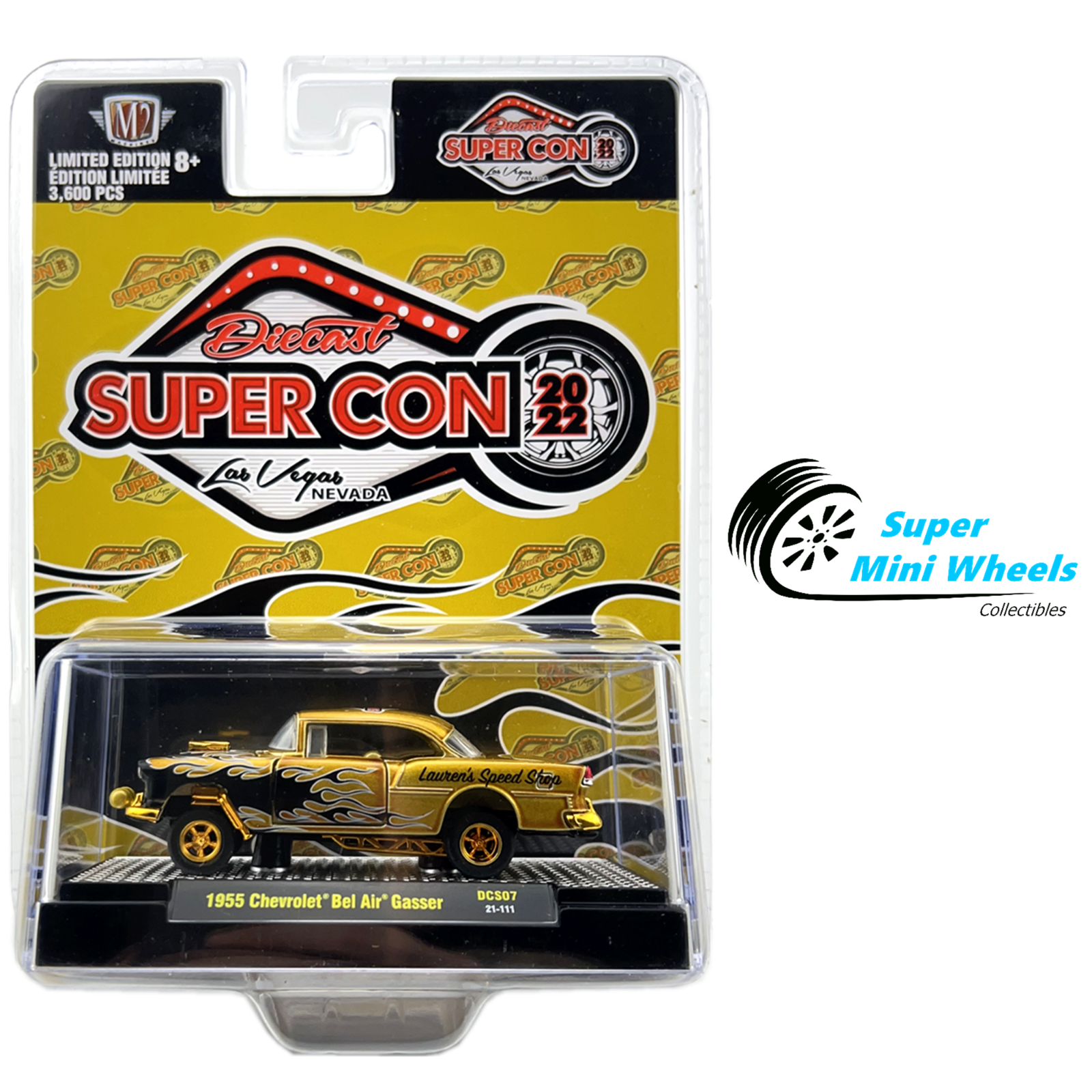 M2 Machines 1:64 - 1955 Chevrolet Bel Air Gasser 2022 M2 Machines 1:64 - 1955 Chevrolet Bel Air Gasser 2022