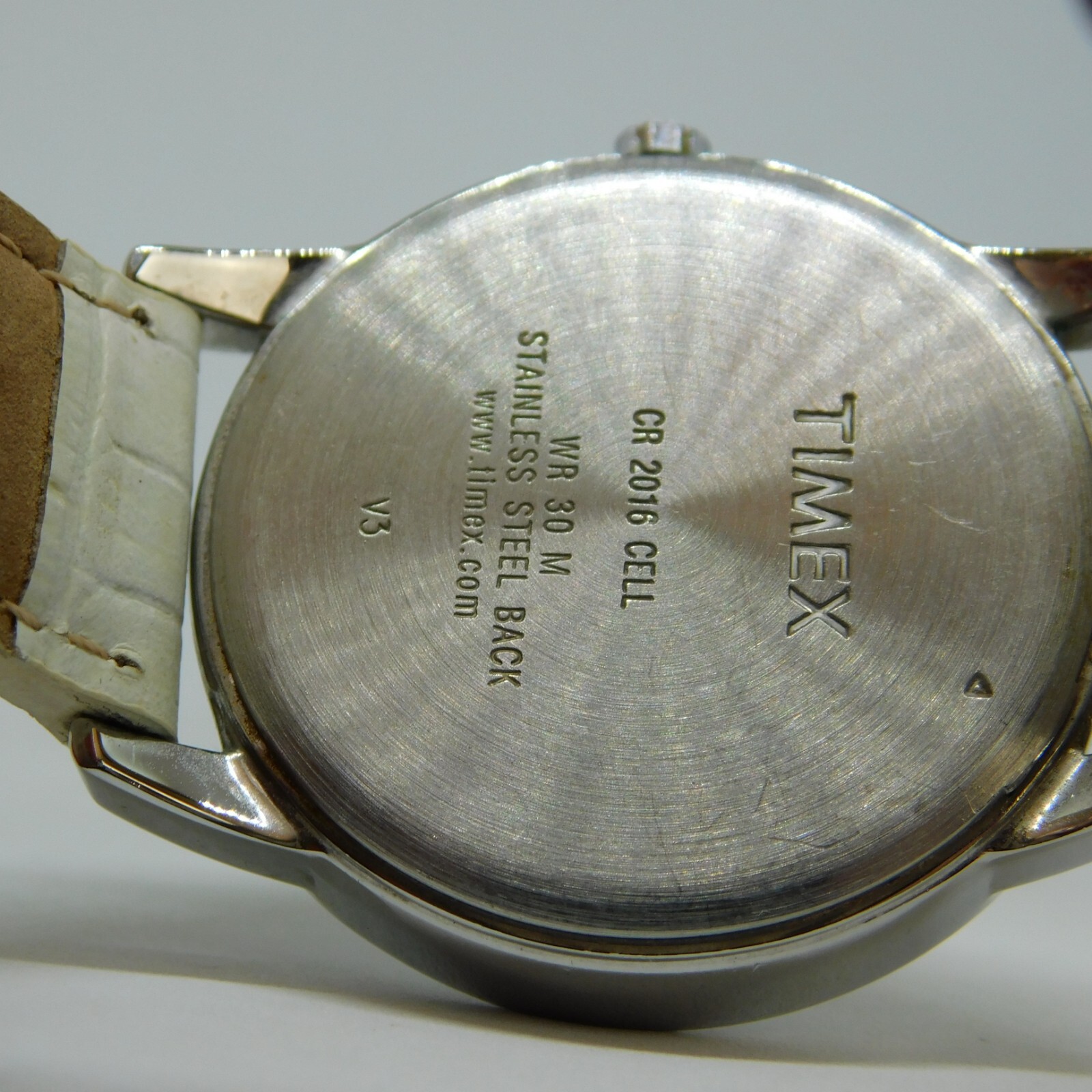 Timex Indiglo WR 30M Genuine Leather Quartz Analog Mens Watch New Battery | EBG