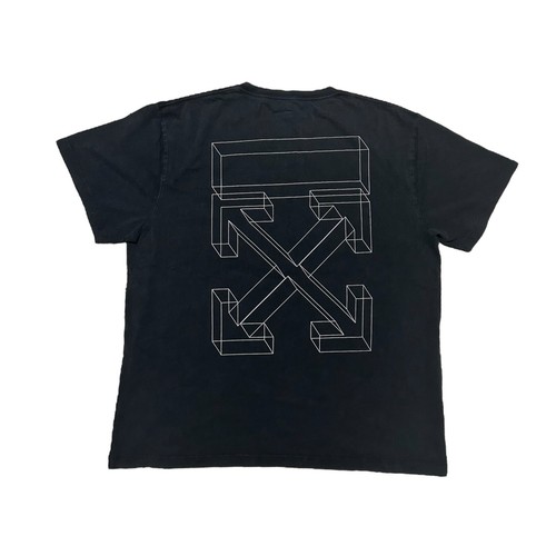 New Off-White C/O Virgil Abloh Anthracite 3D Arrow Marker T New Off-White C/O Virgil Abloh Anthracite 3D Arrow Marker T