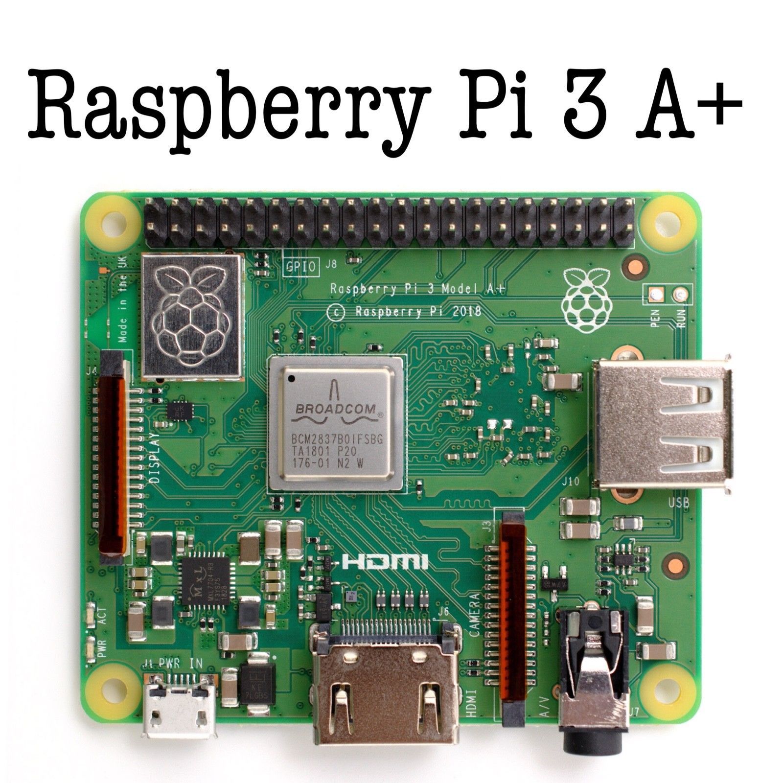 Raspberry Pi 3 Model A+ New Model!! 2018!!