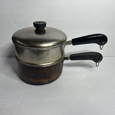Ebay Revere Ware Listings - Double Boilers & Steamers