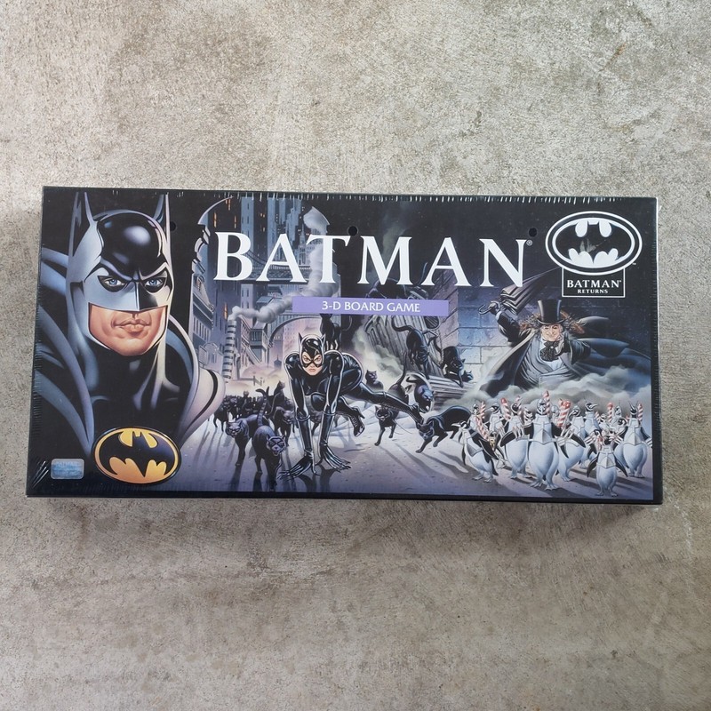 Batman Returns 3-D Board Game (1992) Board Game – Board Game Guys