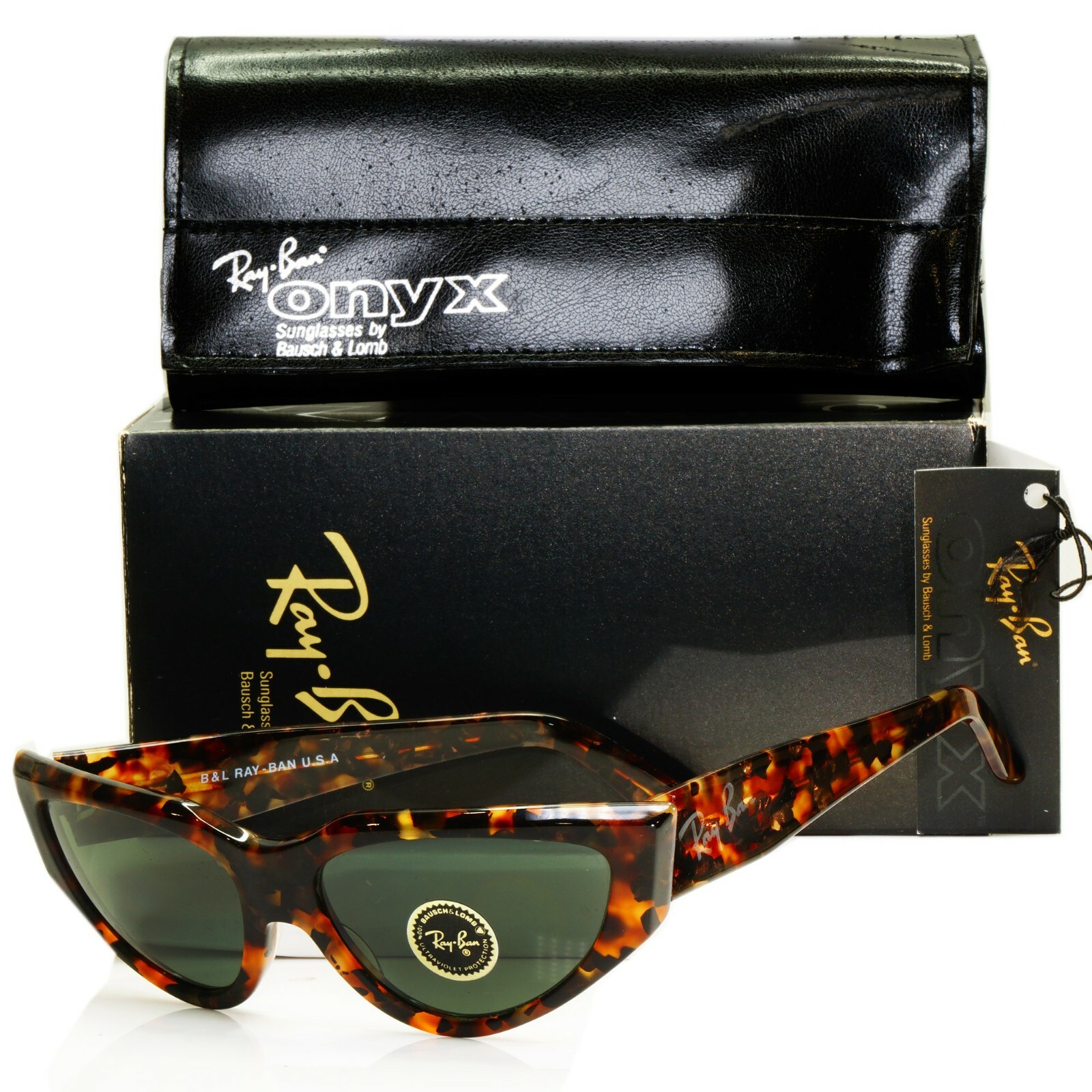 Authentic Bausch & Lomb Ray-Ban Vintage 1983 Onyx Hipster Authentic Bausch & Lomb Ray-Ban Vintage 1983 Onyx Hipster