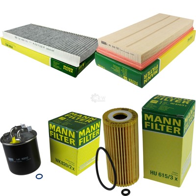 MANN-FILTER INSPEKTIONSPAKET Mercedes-Benz A-Klasse W169 A 180 CDI