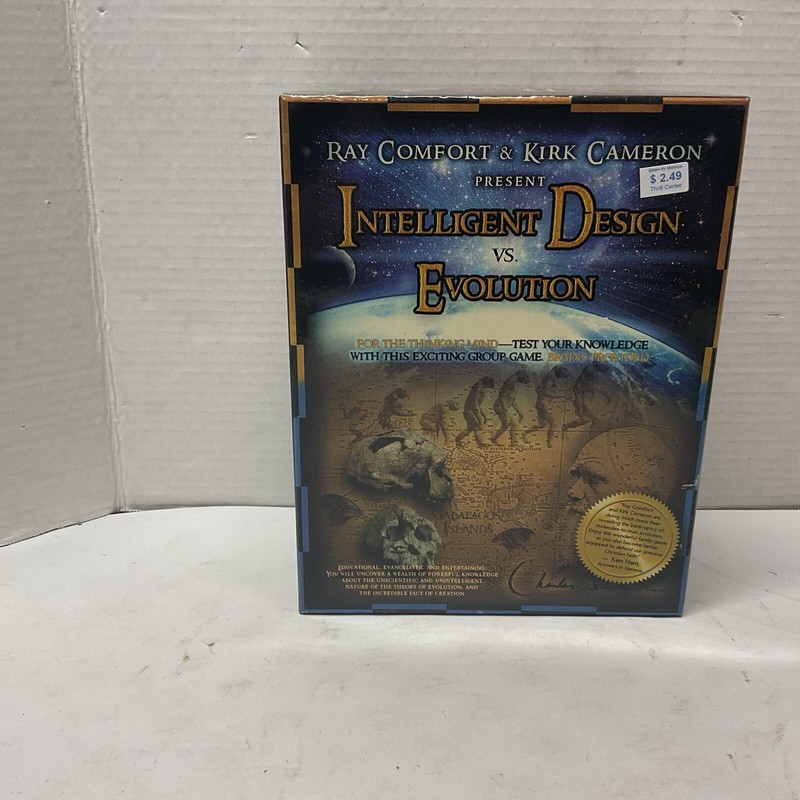 Intelligent Design vs. Evolution (2006) Board Game – Board Game Guys