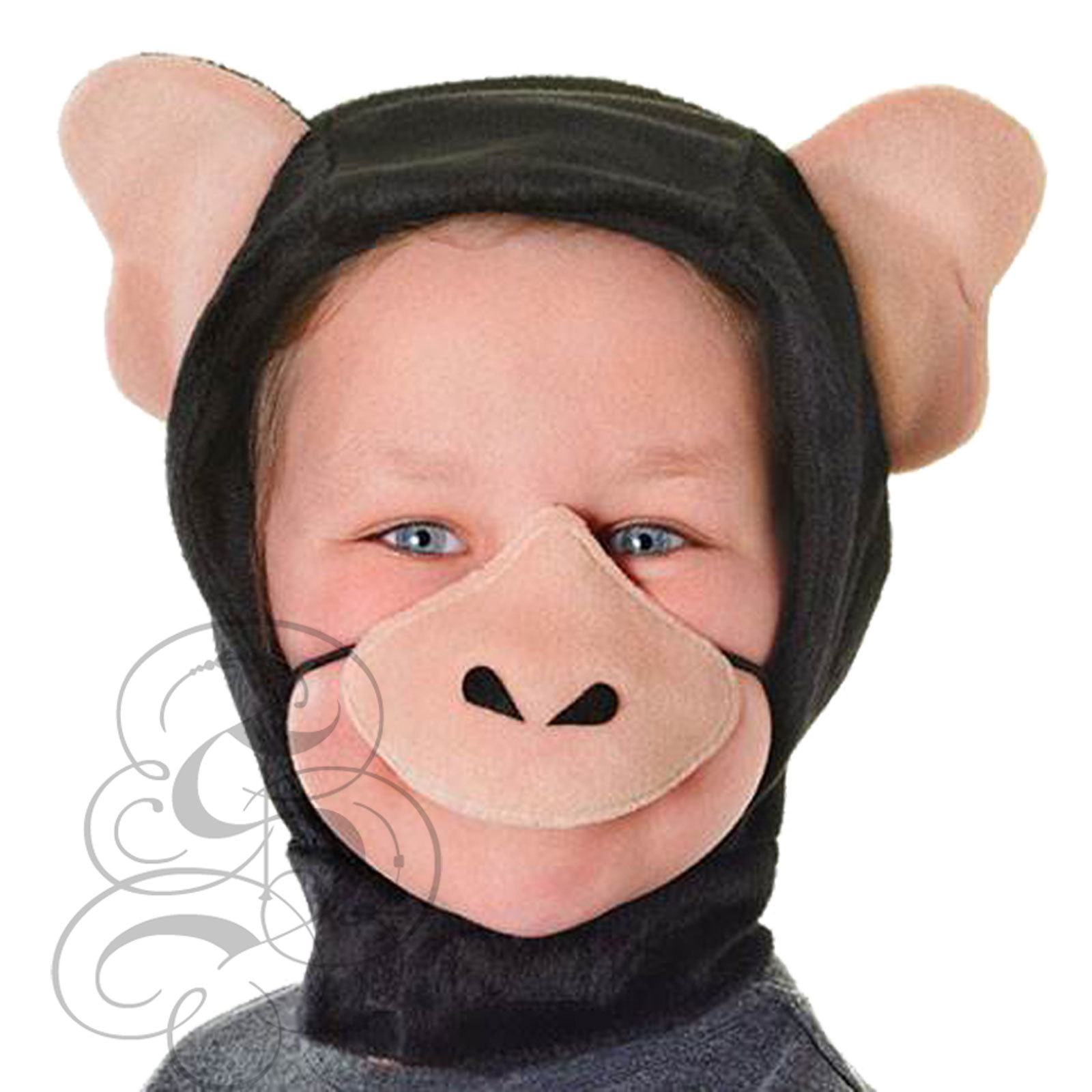 Plush Animal Disguise Set Kids Props Fancy Dress Up Costume Mask+Tails ...