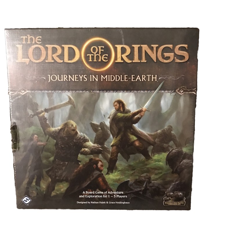 The Lord of the Rings: Journeys in Middle-Earth (2019) Board Game ...