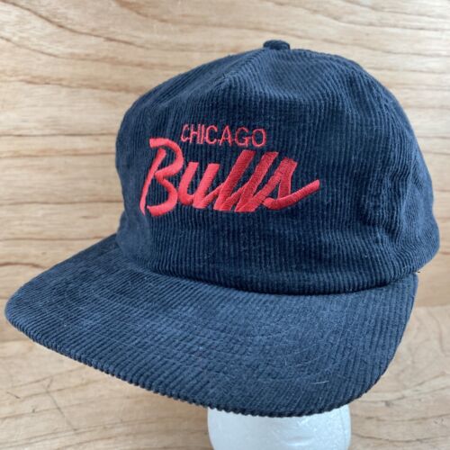 Vtg Corduroy Sports Specialties Script Chicago Bulls Vtg Corduroy Sports Specialties Script Chicago Bulls