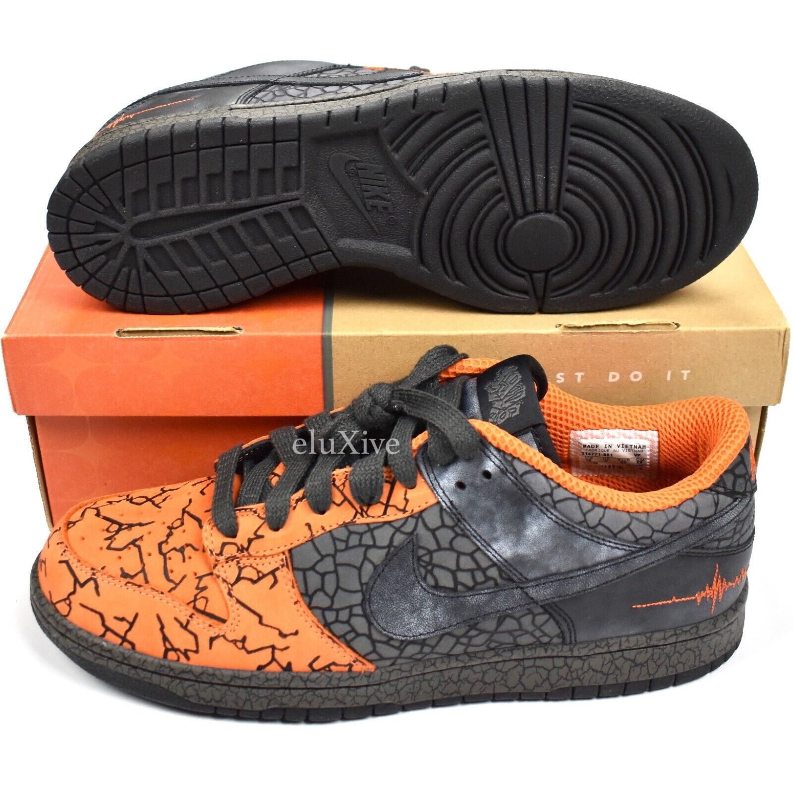 NWT Nike Dunk Low Priority Hufquake HUF Earthquake Men's 10 NWT Nike Dunk Low Priority Hufquake HUF Earthquake Men's 10