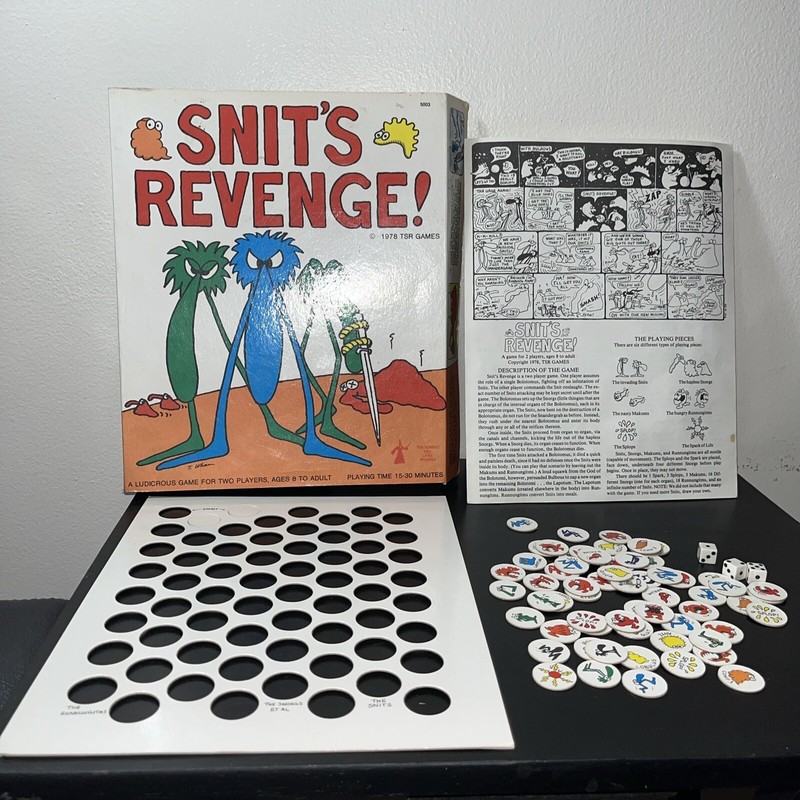 Snit’s Revenge! (1977) – Board Game Guys