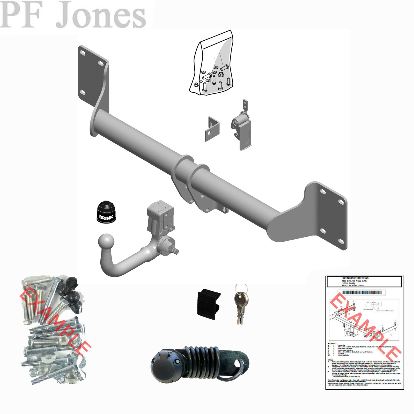 Bmw x5 tow bar fitting store