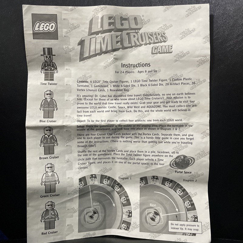 LEGO Time Cruisers Game (1997) – Board Game Guys