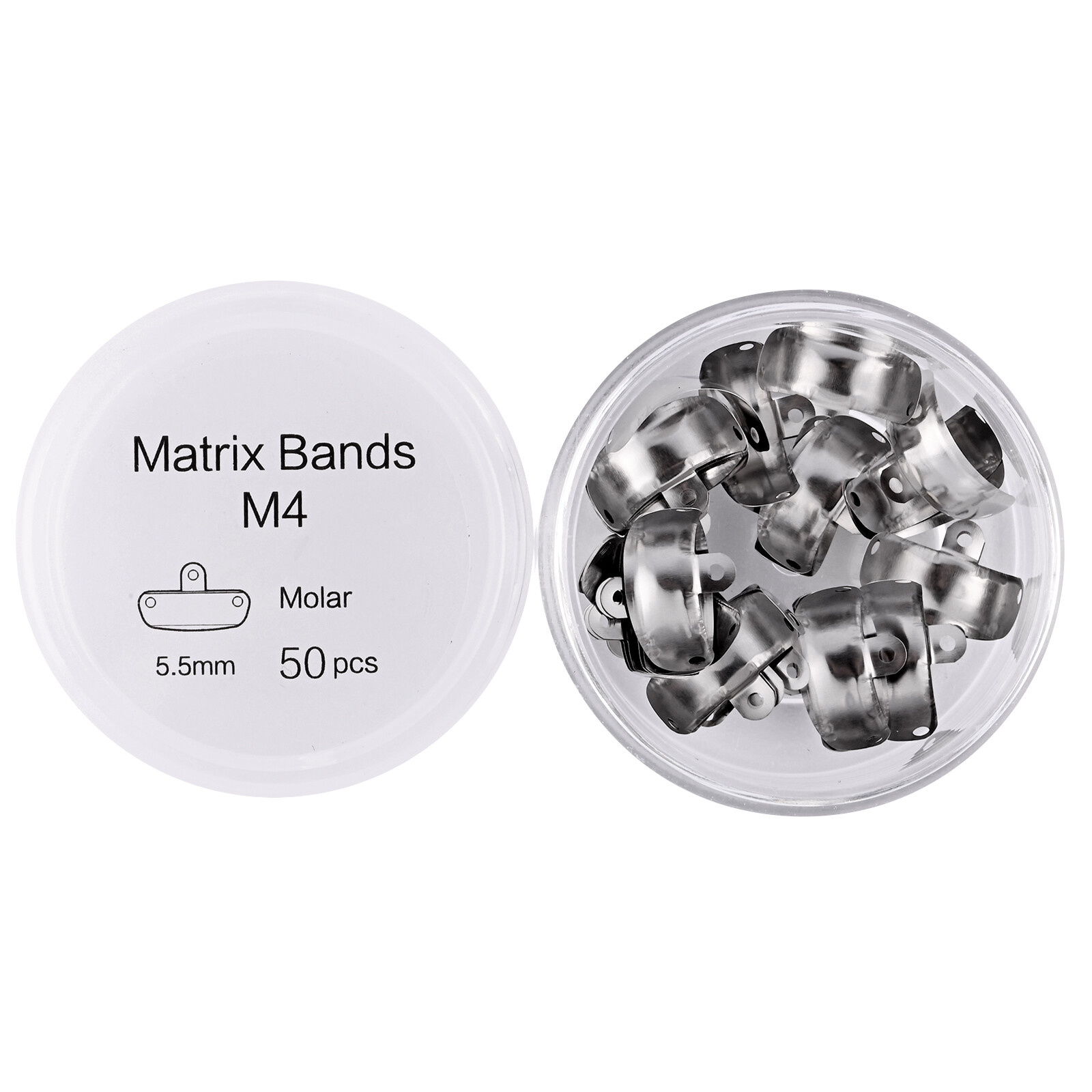 50pcs Dental Sectional Matrix Band Matrice Fit Palodent V3 Garrison ...