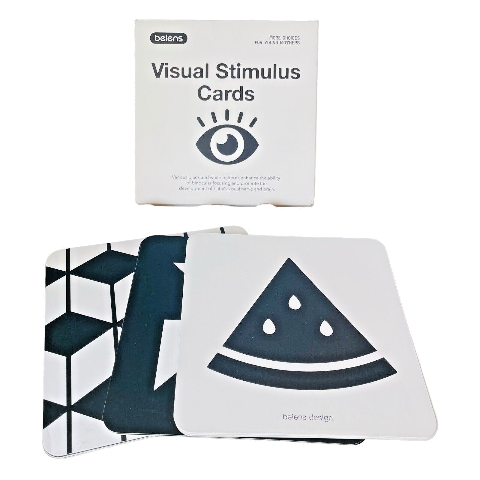 40 baby visual effects stimulation flash cards bra