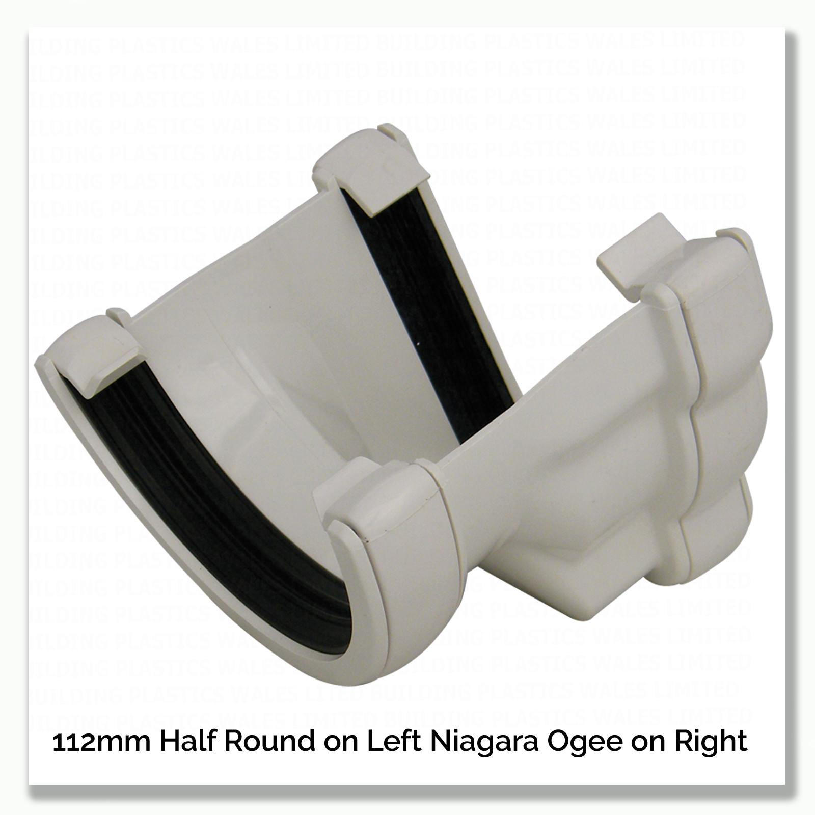 FLOPLAST NIAGARA OGEE GUTTER & FITTINGS WHITE | 110mm NIAGARA GUTTER ...
