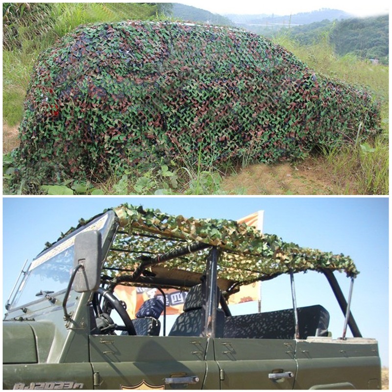 Camo Net Camouflage Netting Hunting Shooting Hide Army Woodland Truck ...