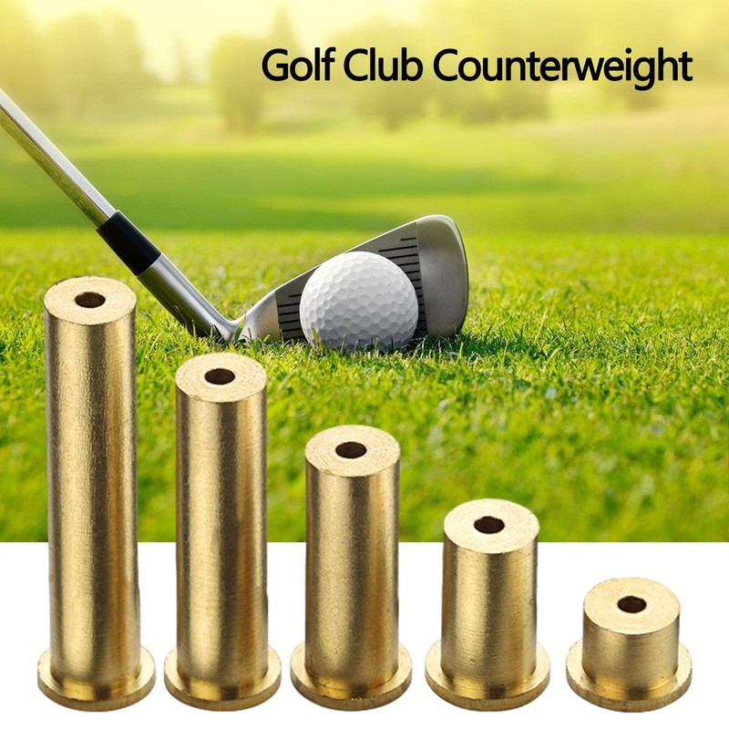 Brass Golf Swing Weight Tip Golf Club Counterweight