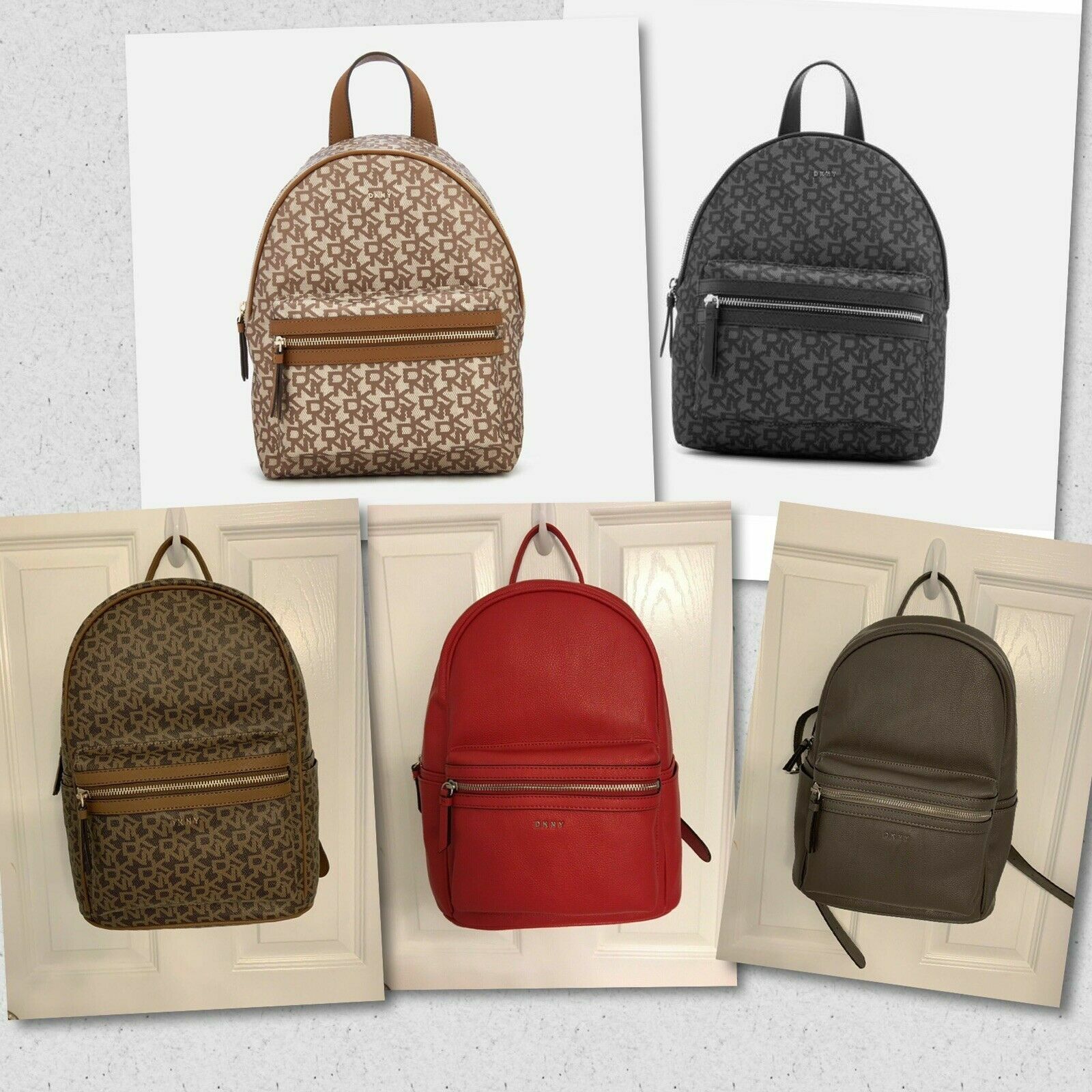 DKNY Leather Backpack/ NWT/Various Styles-Colors | eBay DKNY Leather Backpack/ NWT/Various Styles-Colors | eBay