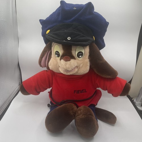 RARE 1980’s Talking Fievel The Mouse Plush Doll