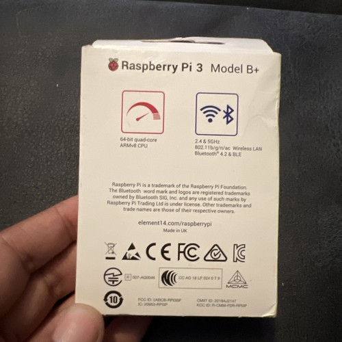 3 Model B+ | Element14 Raspberry Pi