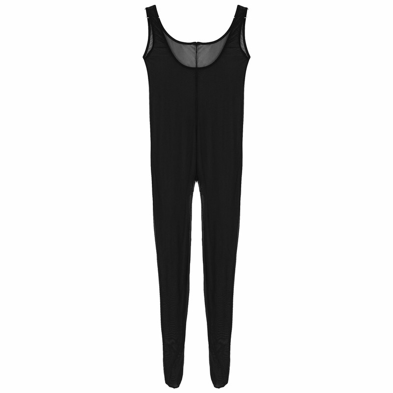 ️ Mens See-Through Mesh Body Stocking Bodysuit Jumpsuit Underwear ...