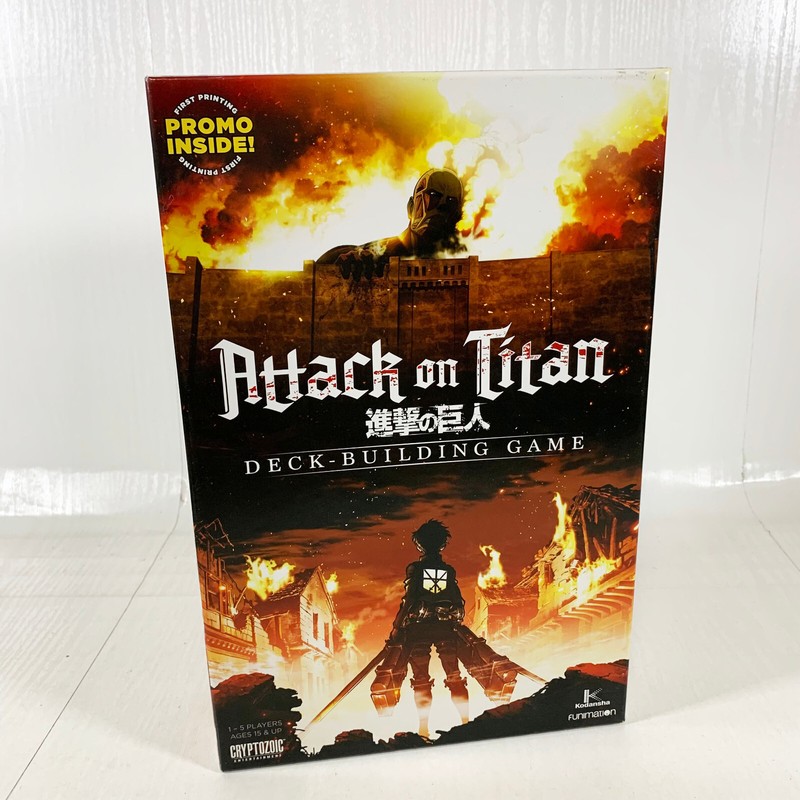 Attack on Titan: Deck-Building Game (2016) Board Game – Board Game Guys