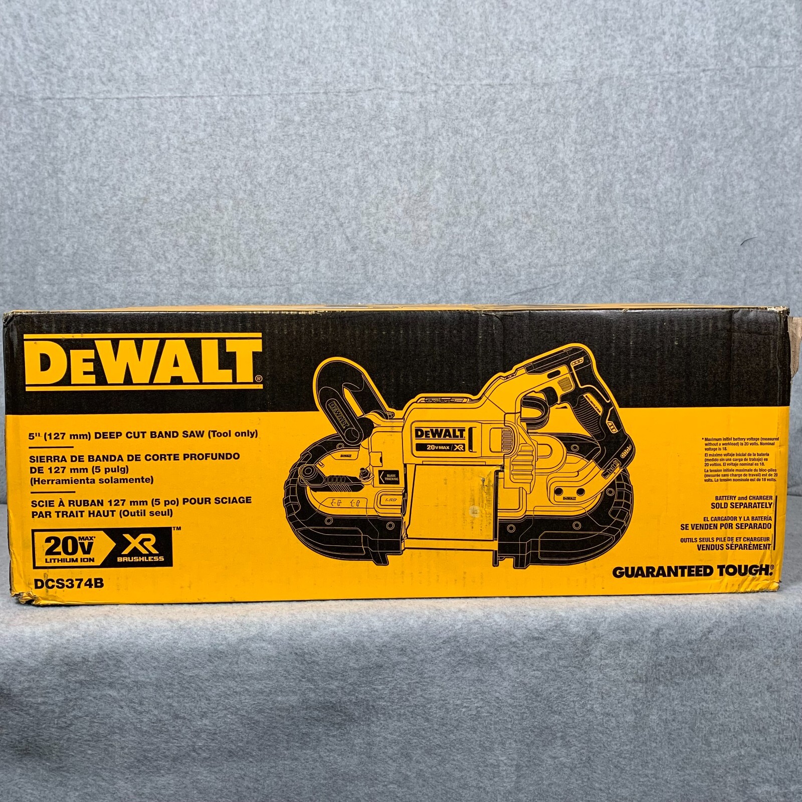 Dcs374b | Dewalt 20v Max Xr Cordless Brushless Deep Cut Band Saw
