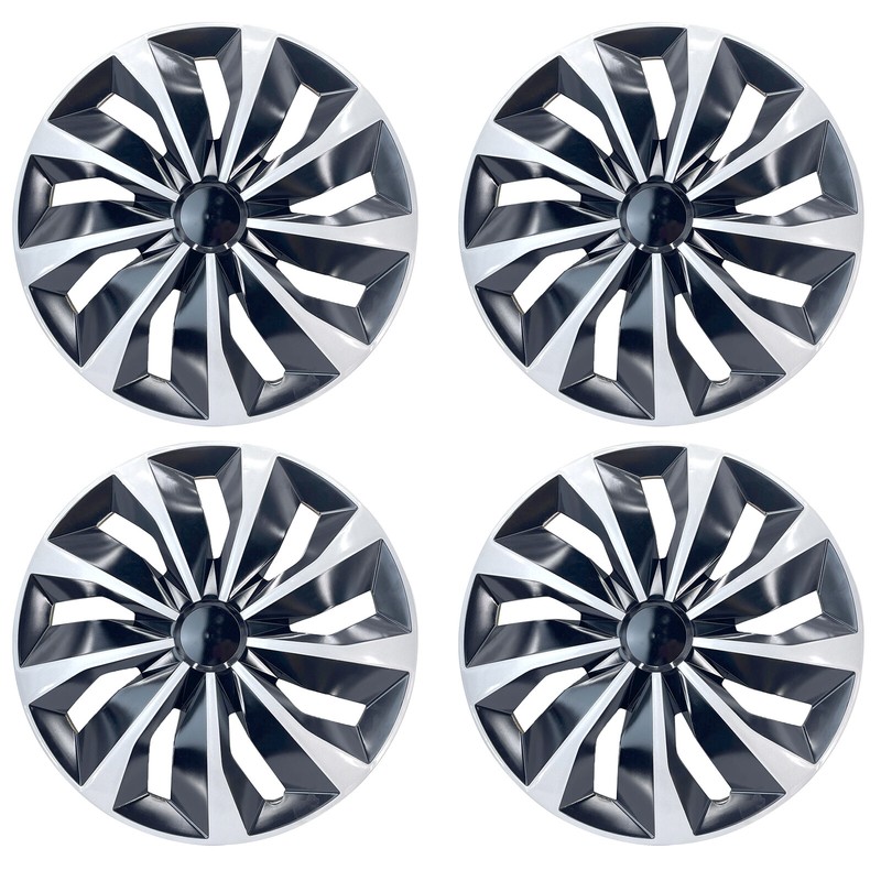 16" Set of 4 Snap On Full Hub Caps Wheel Covers fit R16 Tire & Steel ...