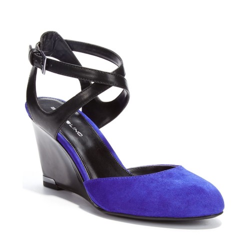 Navy Bandolino | Shoes | New Bandolino Kayden Brown Wedge Sandals Size ...