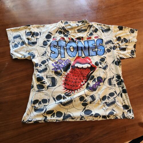 1994 Rolling Stones Skulls All Over Print Voodoo Lounge 1994 Rolling Stones Skulls All Over Print Voodoo Lounge
