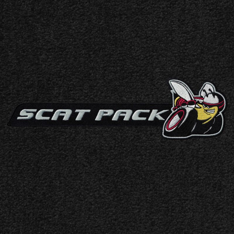 Lloyd Mats Velourtex Dodge Challenger Scat Pack Bee Logo Front Mats ... Lloyd Mats Velourtex Dodge Challenger Scat Pack Bee Logo Front Mats ...