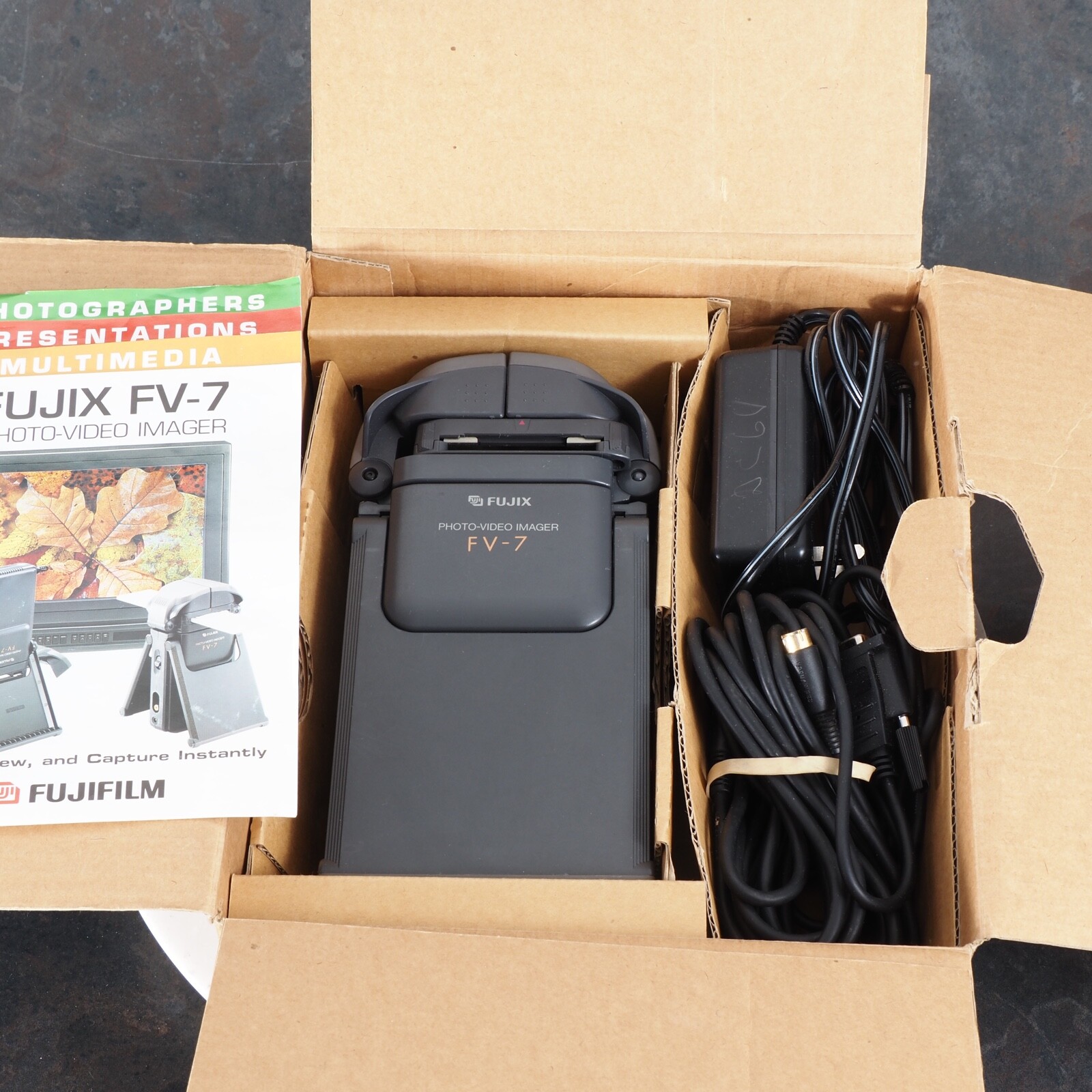 ^ Fujifilm Fujix FV-7 Photo-Video Imager w/ AC Adapter + Box! [EX+++]のeBay公認海外通販｜セカイモン