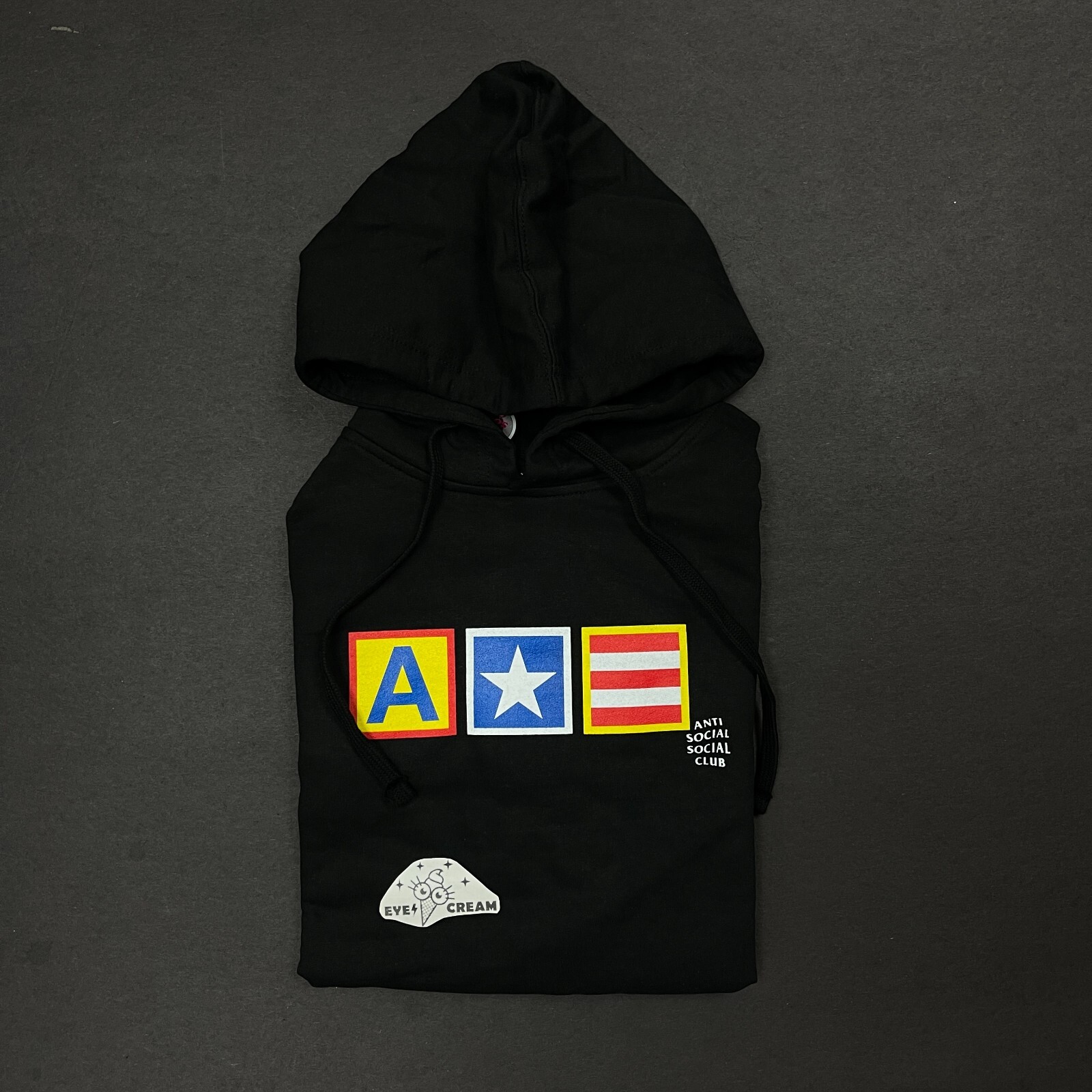 DS NEW Anti social social Club no hope for us Black Hoodie L DS NEW Anti social social Club no hope for us Black Hoodie L