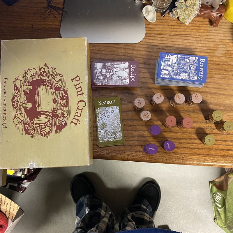 Pint Craft (2012) Board Game – Board Game Guys