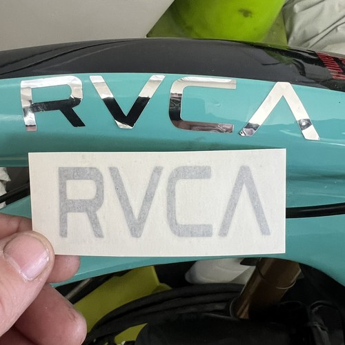 RVCA mirror chrome ruca decal stickers | eBay