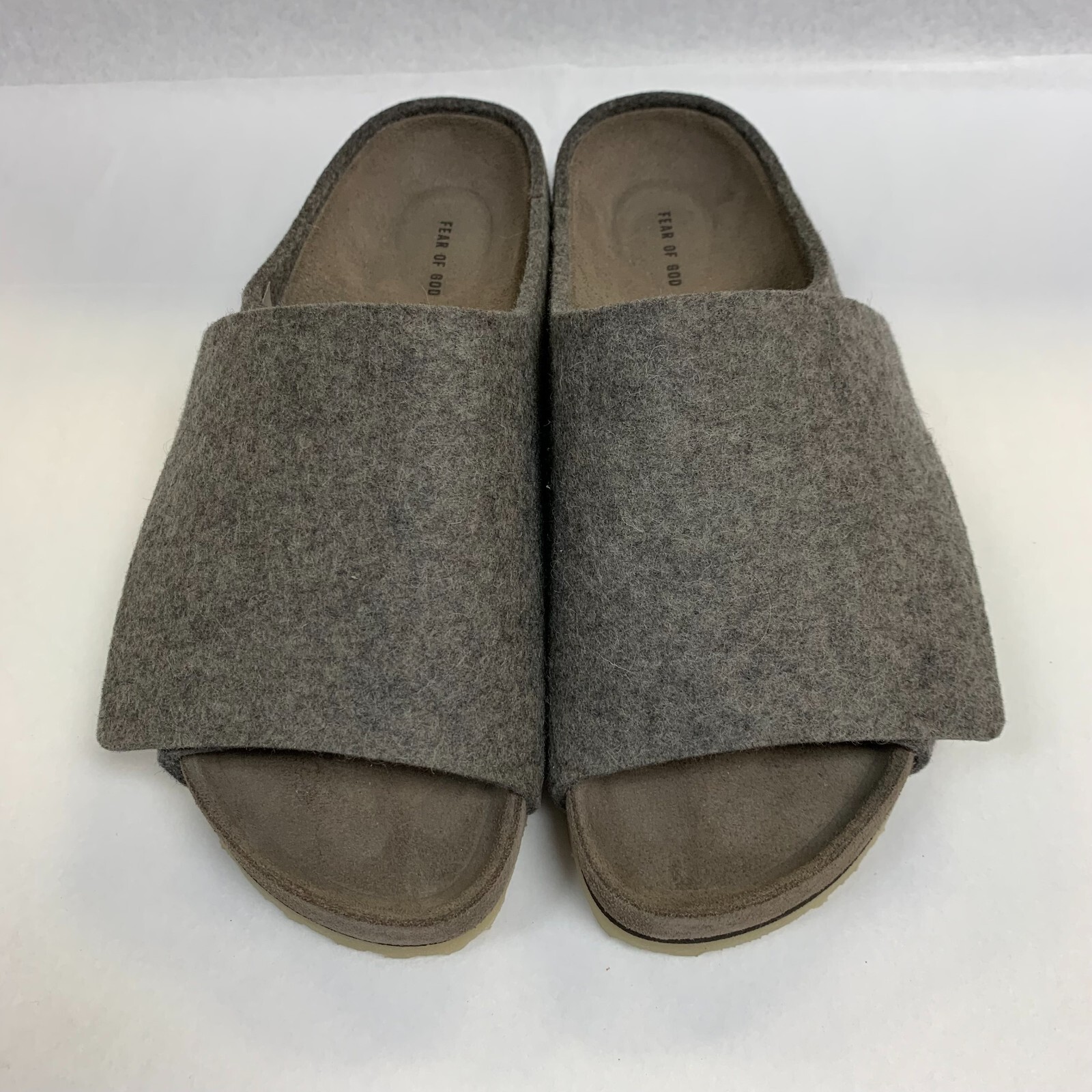 Birkenstock New w/o Box 1774 Fear Of God Los Feliz Felt Ash Birkenstock New w/o Box 1774 Fear Of God Los Feliz Felt Ash