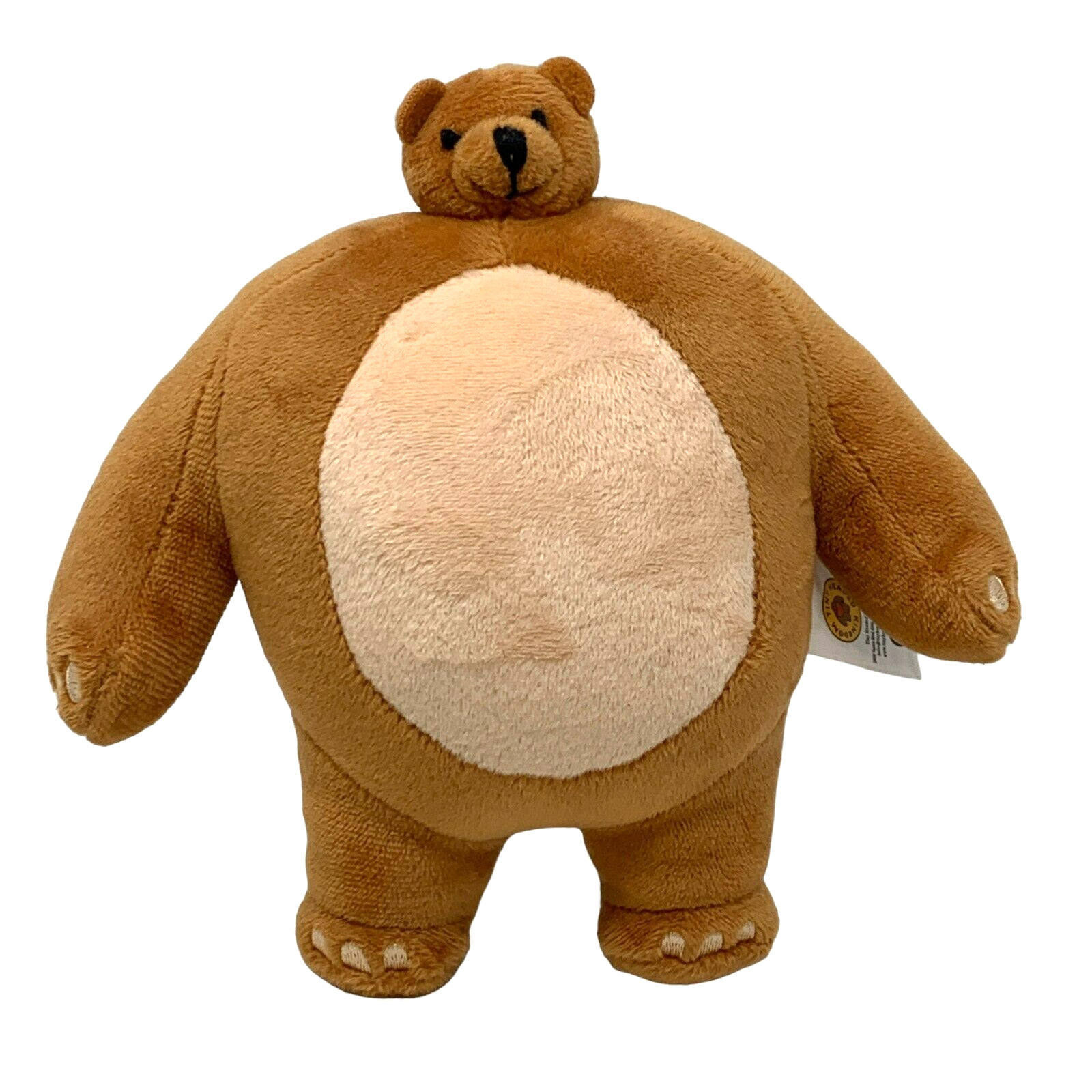 TINY HEADED KINGDOM Brown Pip Bear 7 Plush Stuffed Animal Toy GO Games eBay