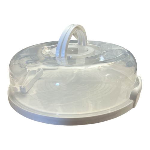 Cake Carrier with Lid Cake Carrying Case Round Cake Pie Cupcake Keeper ...
