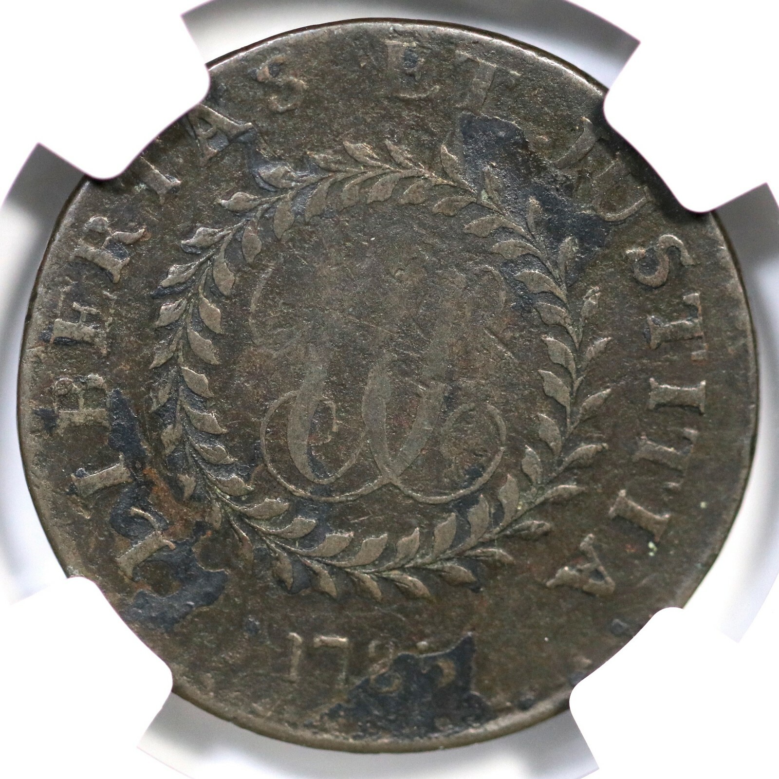 Collectors Corner - 1785 C-2A R-4 NGC VF Details Sm Date, Point Rays ...
